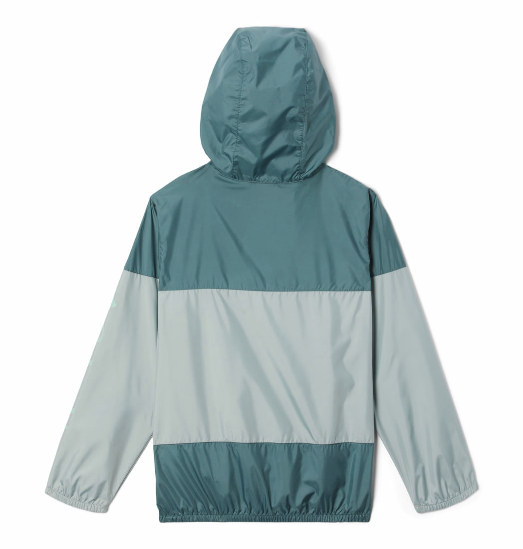 Campera Rompevientos Anorak Flash Challenger Junior - Niagara Metal