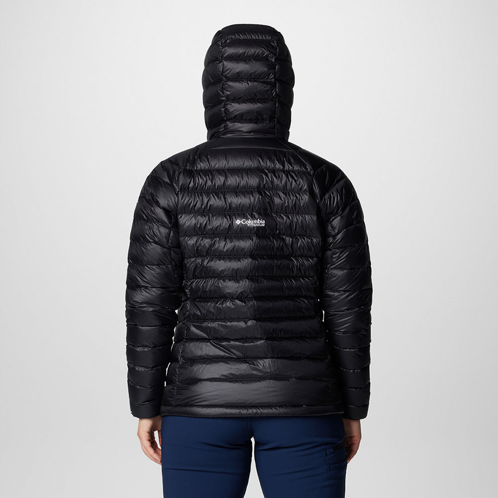 Campera Arctic Crest Down Hooded Jacket - Black